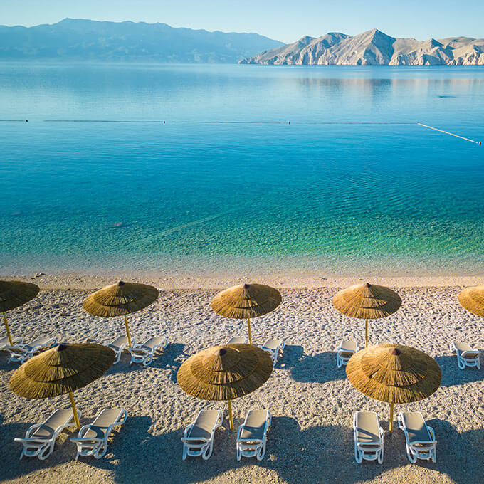 Pitches - Bunculuka Naturist Camping Resort by Valamar, Baska, Croatia