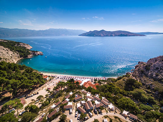 Bunculuka Naturist Camping Resort by Valamar, Baška, Kroatien