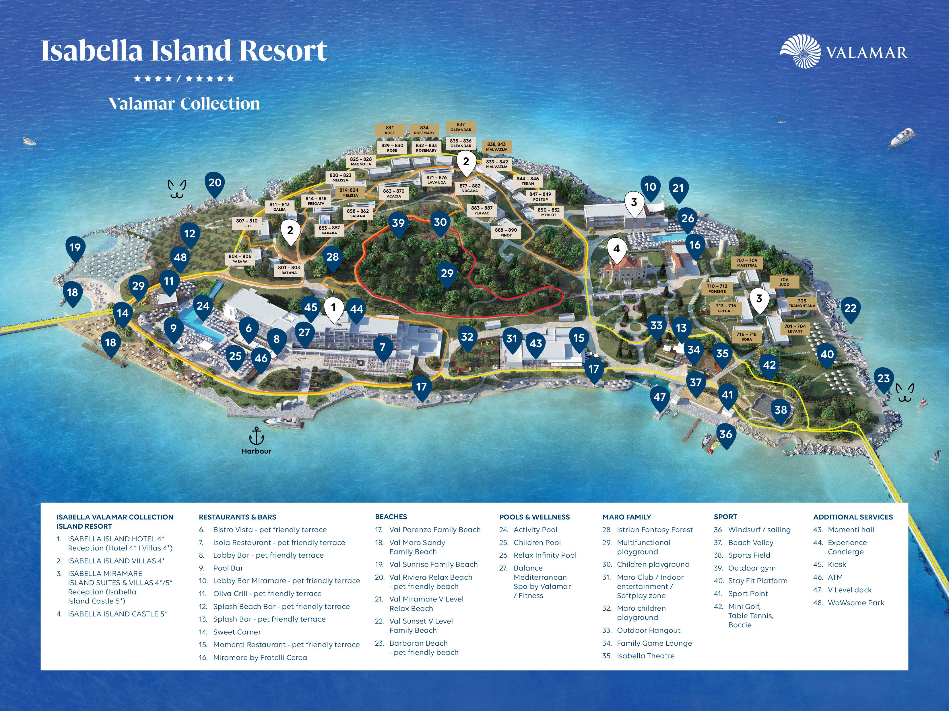 Valamar Isabella Island Resort, Poreč, Kroatien