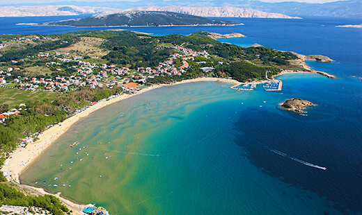 Karte und Anreise - San Marino Resort, Insel Rab, Kroatien