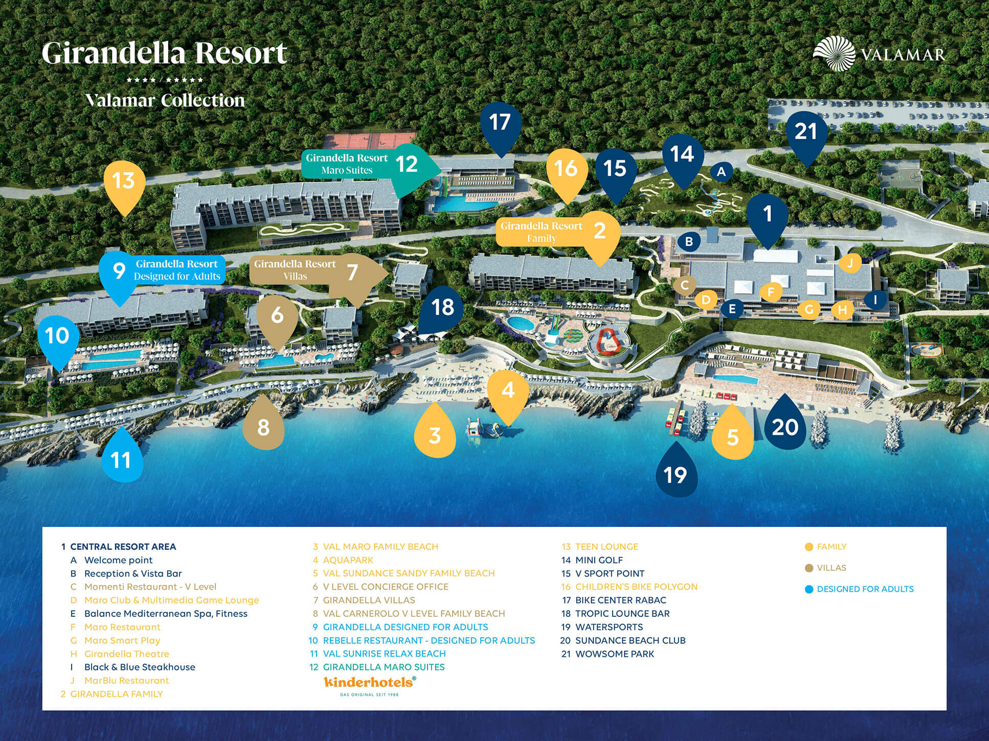 Valamar Girandella Resort, Rabac, Croatia, Istria